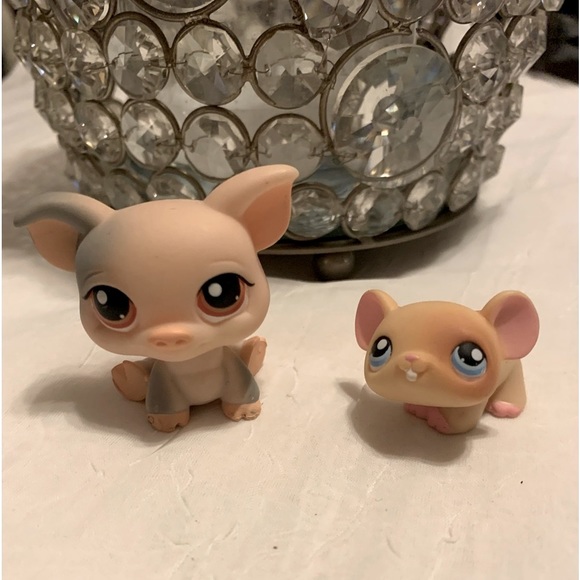 Littlest Pet Shop | Toys | Vintage Authentic Littlest Pet Shop Set Of 2 ...